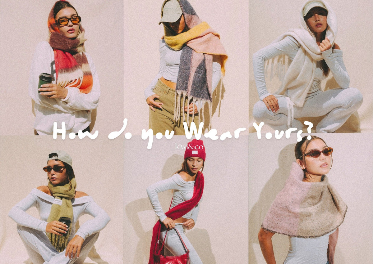 Scarf Styling Inspo: Elevate your Autumn Look with our New Scarf ...